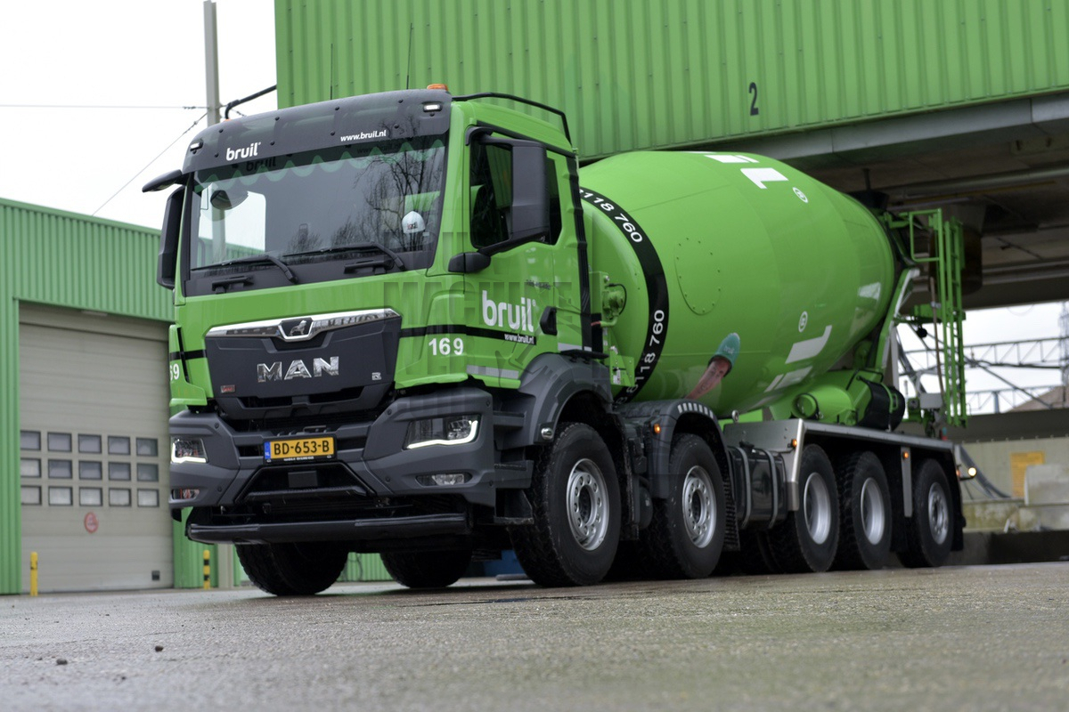 Bruil kiest voor MAN Trucks : BouwmachineWeb.com - alle nieuws op 1 plek