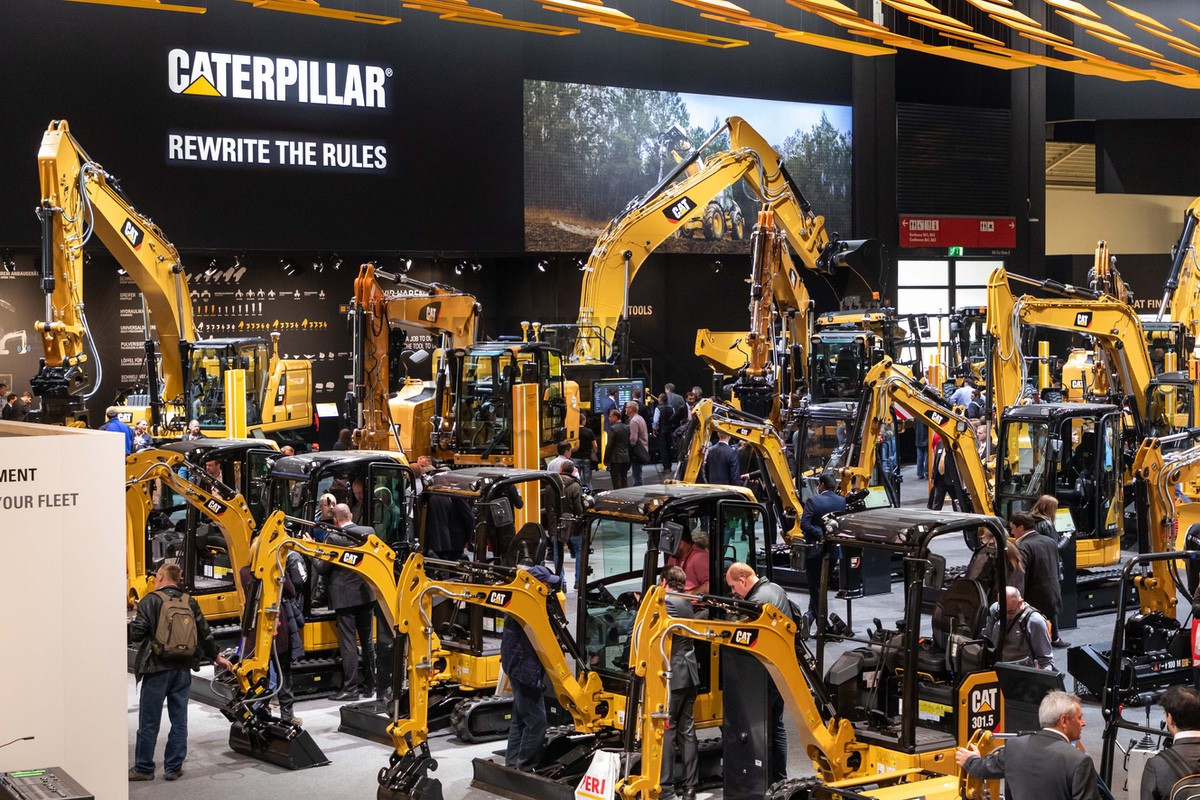 Zeppelin is verantwoordelijk voor Caterpillar stand op Bauma 2022 ...