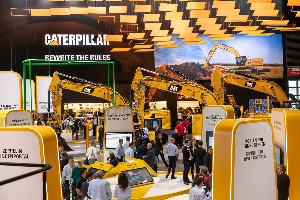 Zeppelin is verantwoordelijk voor Caterpillar stand op Bauma 2022 ...
