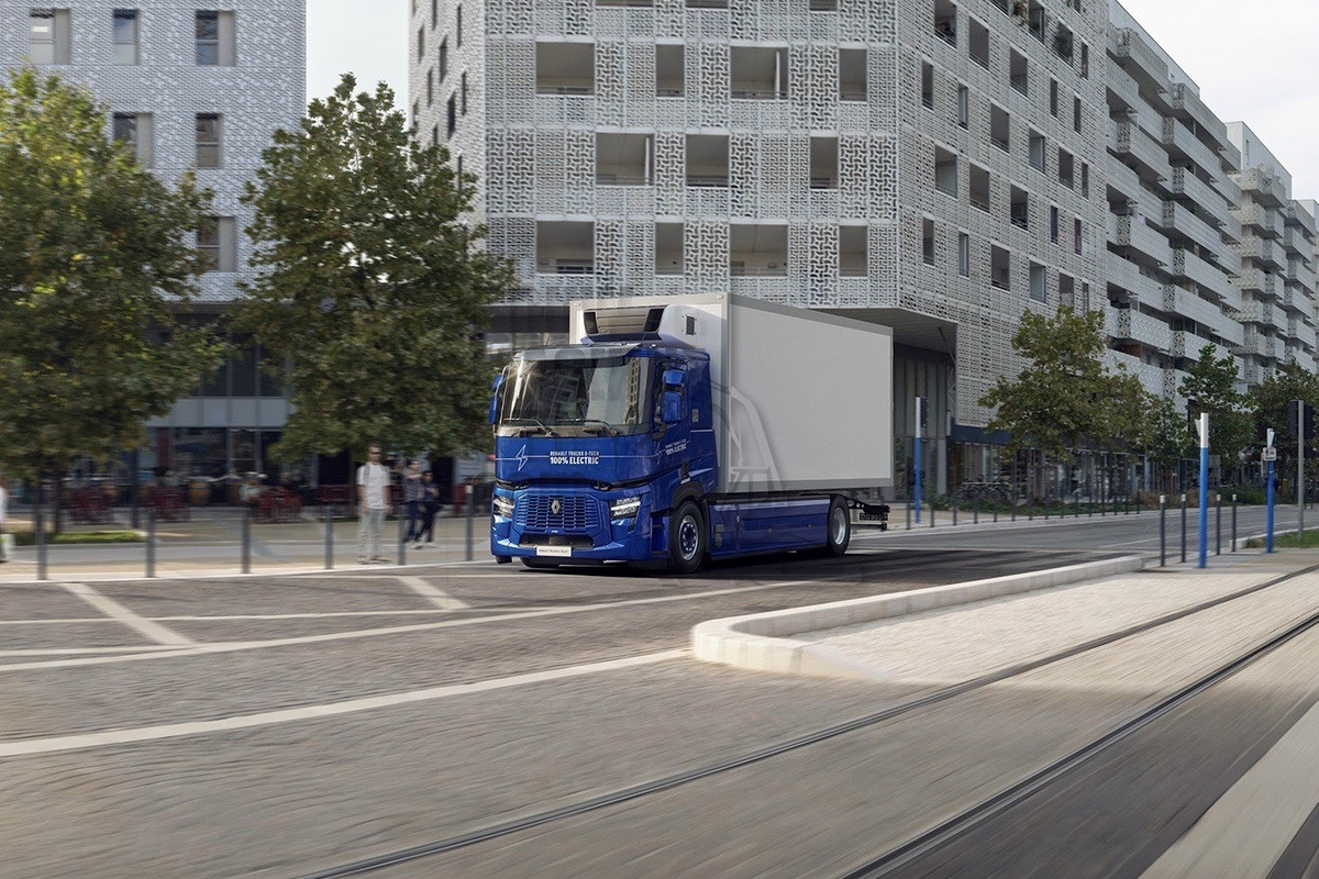 Renault Trucks onthult het design van zijn elektrische T- en C ...