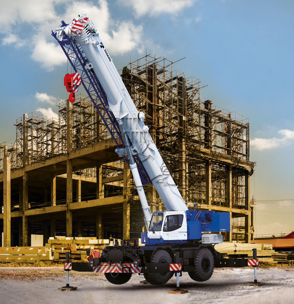 Tadano lanceert een nieuwe serie ruwterreinkranen voor de Europese ...